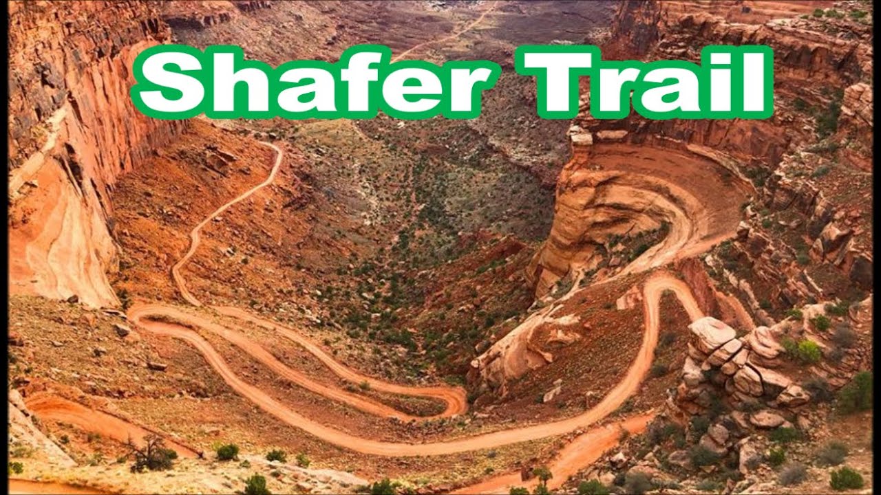 SHAFER TRAIL Switchbacks in MOAB! 2004 Toyota Tundra 3.4L 5spd ...
