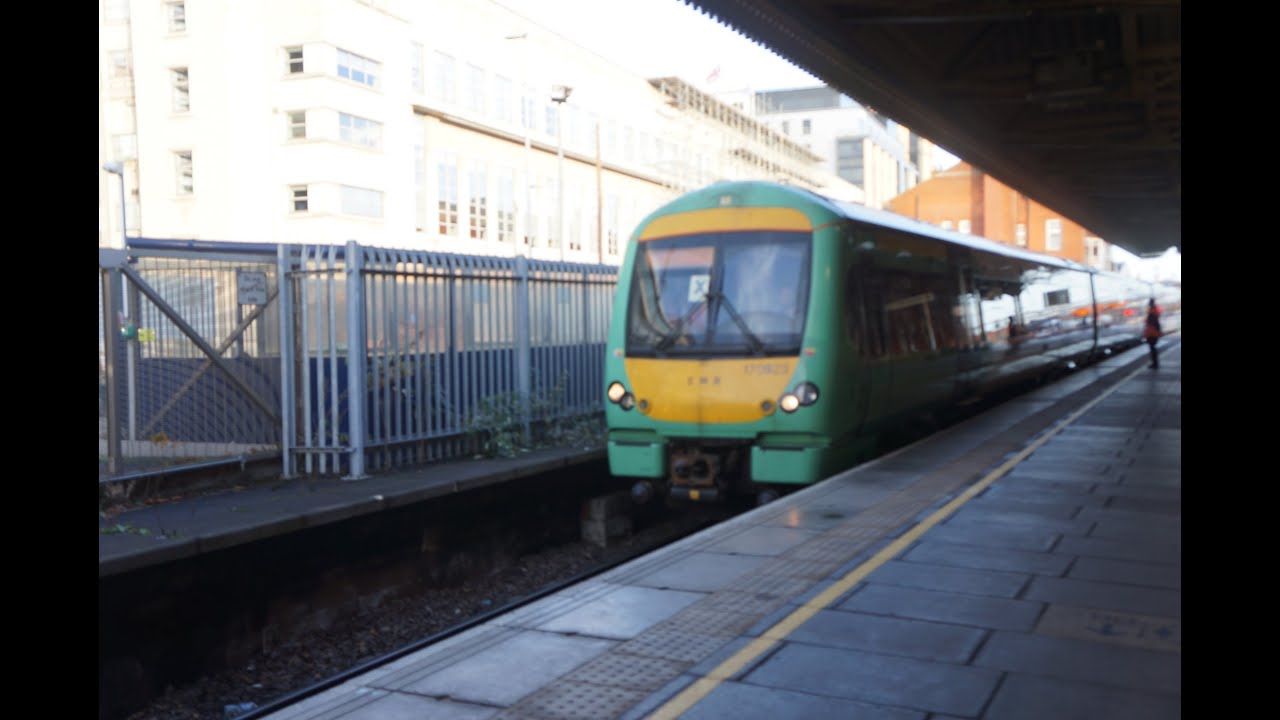*Ex-Southern Class 171* EMR Class 170924 | Nottingham Station - YouTube