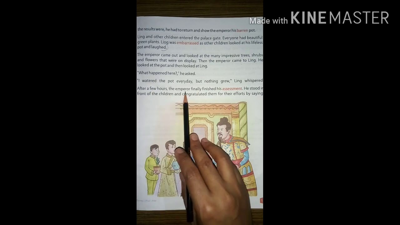 The Emperor's Seed (moral story) class 4th, L-4 - YouTube