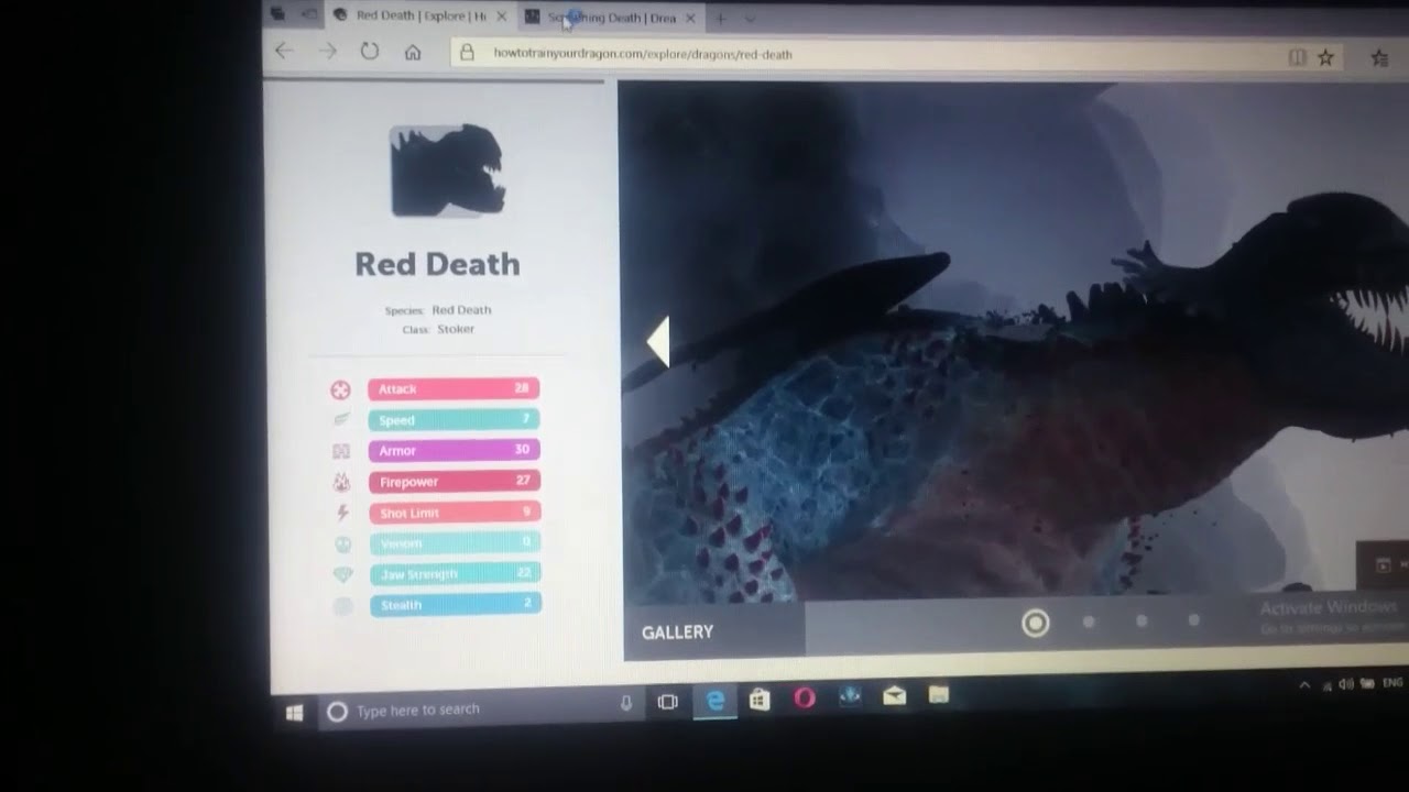 Red death vs screaming death - YouTube