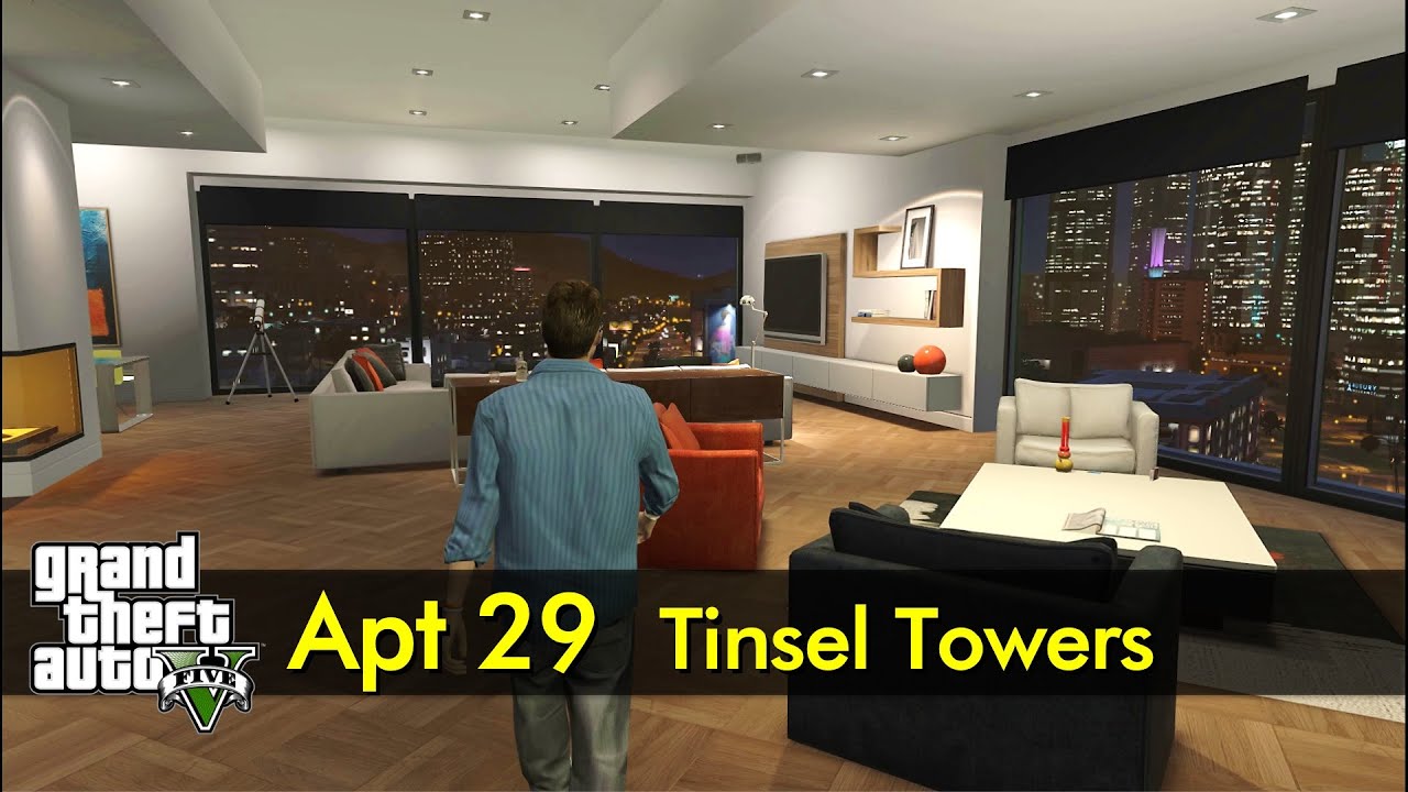 Tinsel Towers Apt 29 | GTA V - YouTube