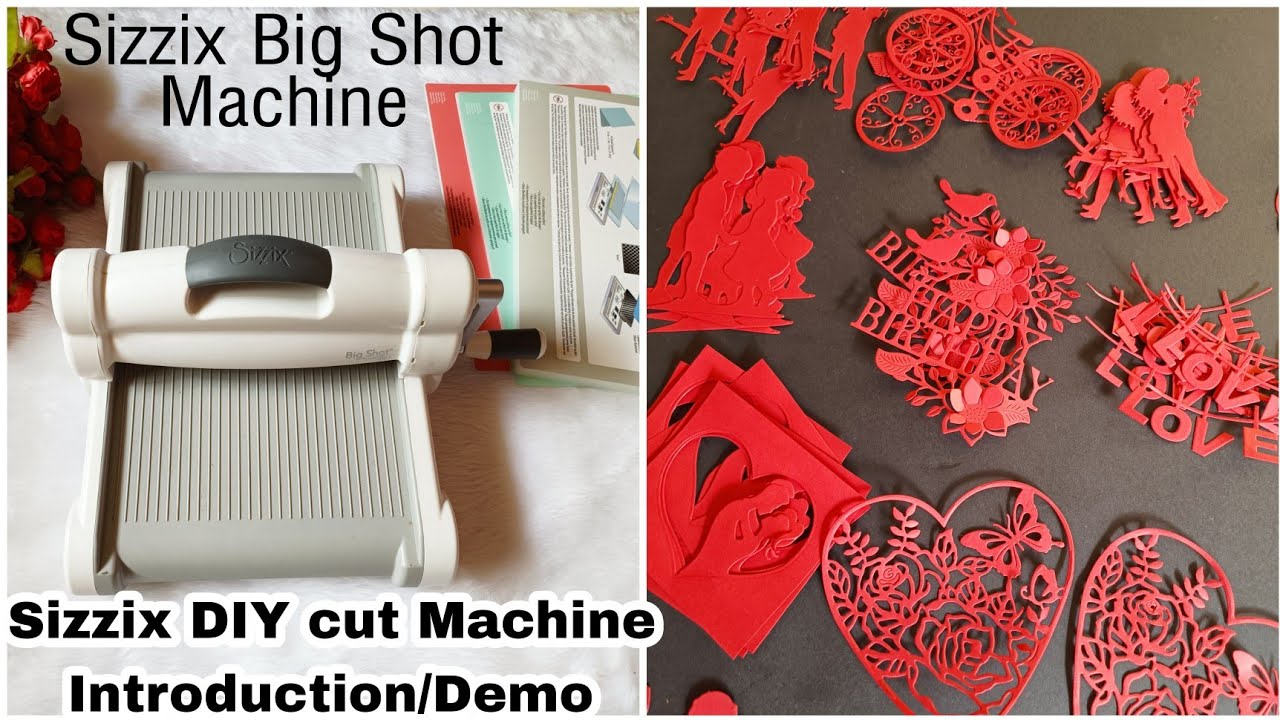 Sizzix big shot machine Introduction|| Best Diy Cutting Machine Demo ...