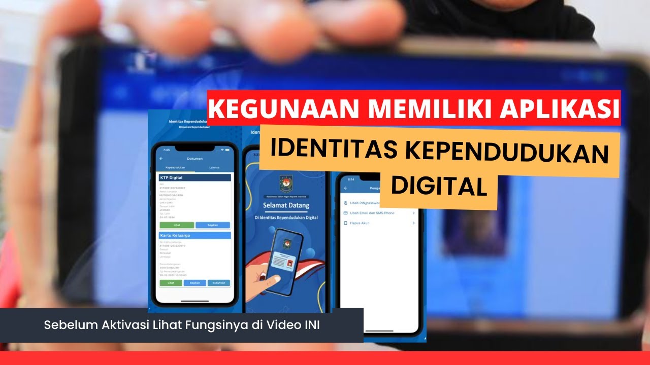 Fungsi Aplikasi Identitas Kependudukan Digital (IKD) - YouTube