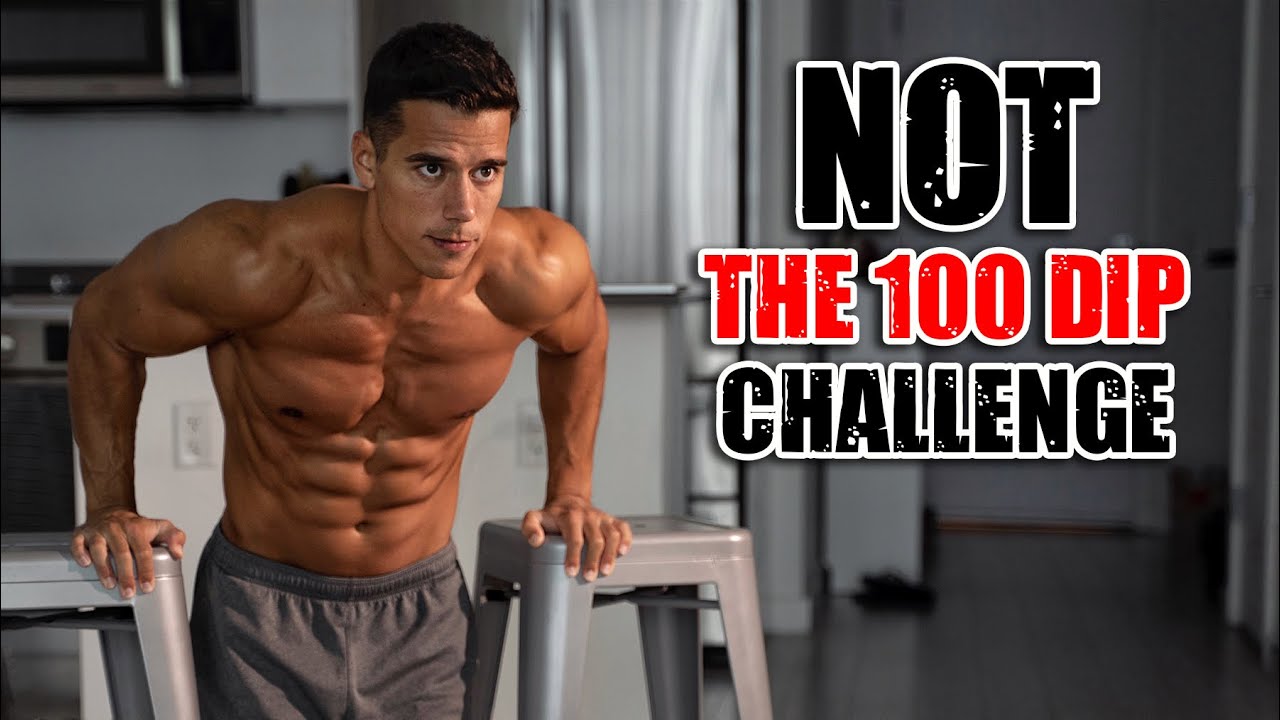 NOT the 100 DIP CHALLENGE (This is Life Changing!) - YouTube