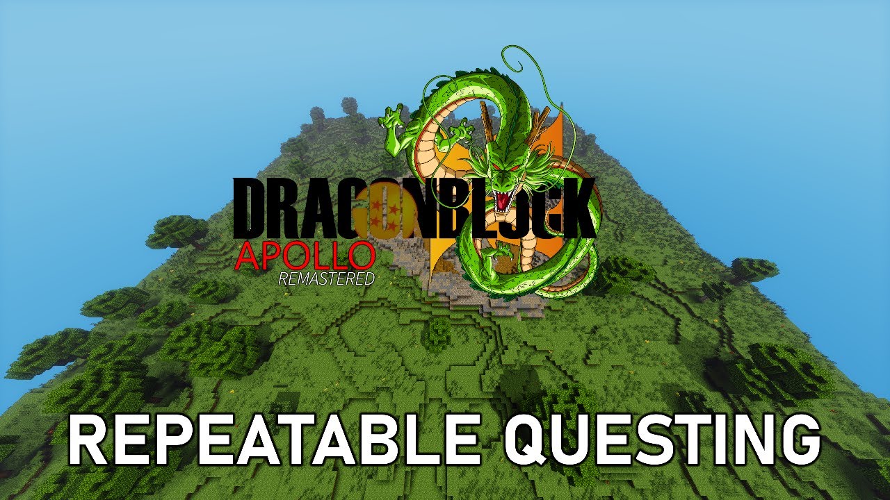 Repeatable Questing showcase [Dragon Block Apollo Remastered] - YouTube