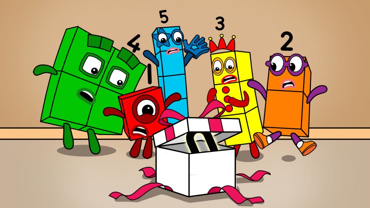 Numberblocks 12345 Opens The Mystery Box - Numberblocks fanmade ...