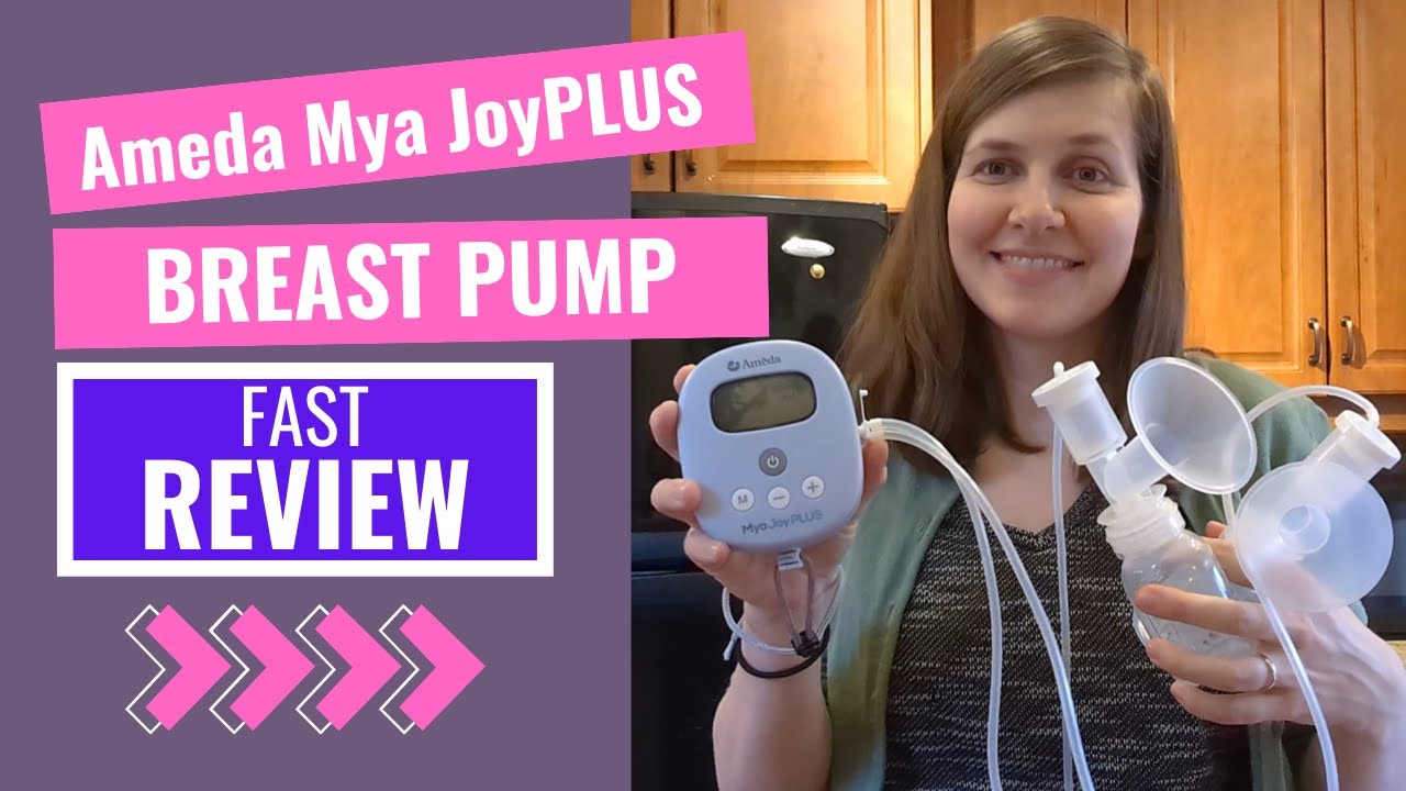 FAST REVIEW - Ameda Mya JoyPLUS Breast Pump - YouTube