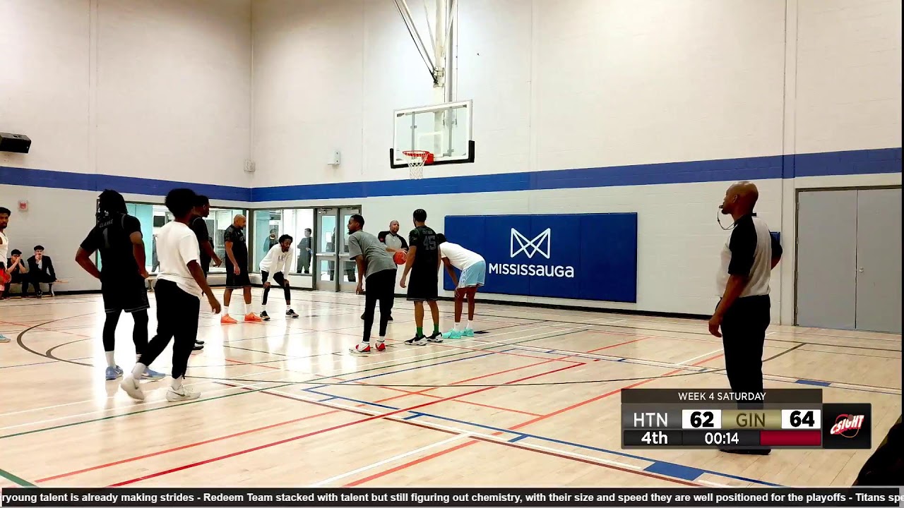 HOOP TITANS (BLACK) VS GINYU FORCE (WHITE) -SATURDAY WEEK 4 (SEASON 8 ...
