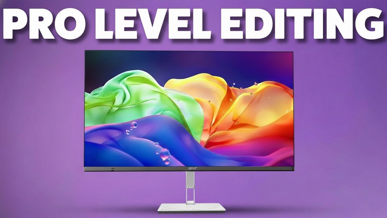 Best Monitors for Photo Editing & Video Editing - YouTube