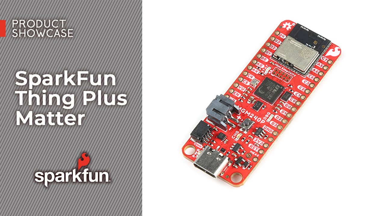 Product Showcase Sparkfun Thing Plus Matter Youtube