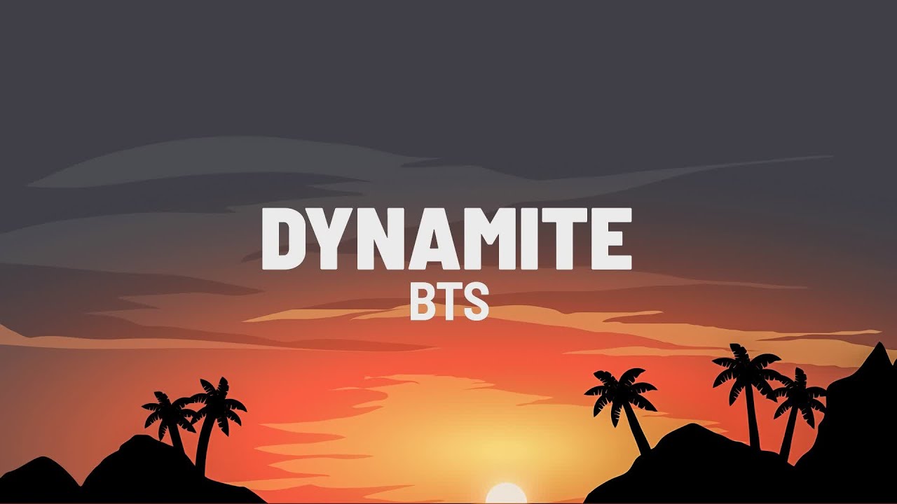 Bts 방탄소년단 Dynamite Lyrics Youtube