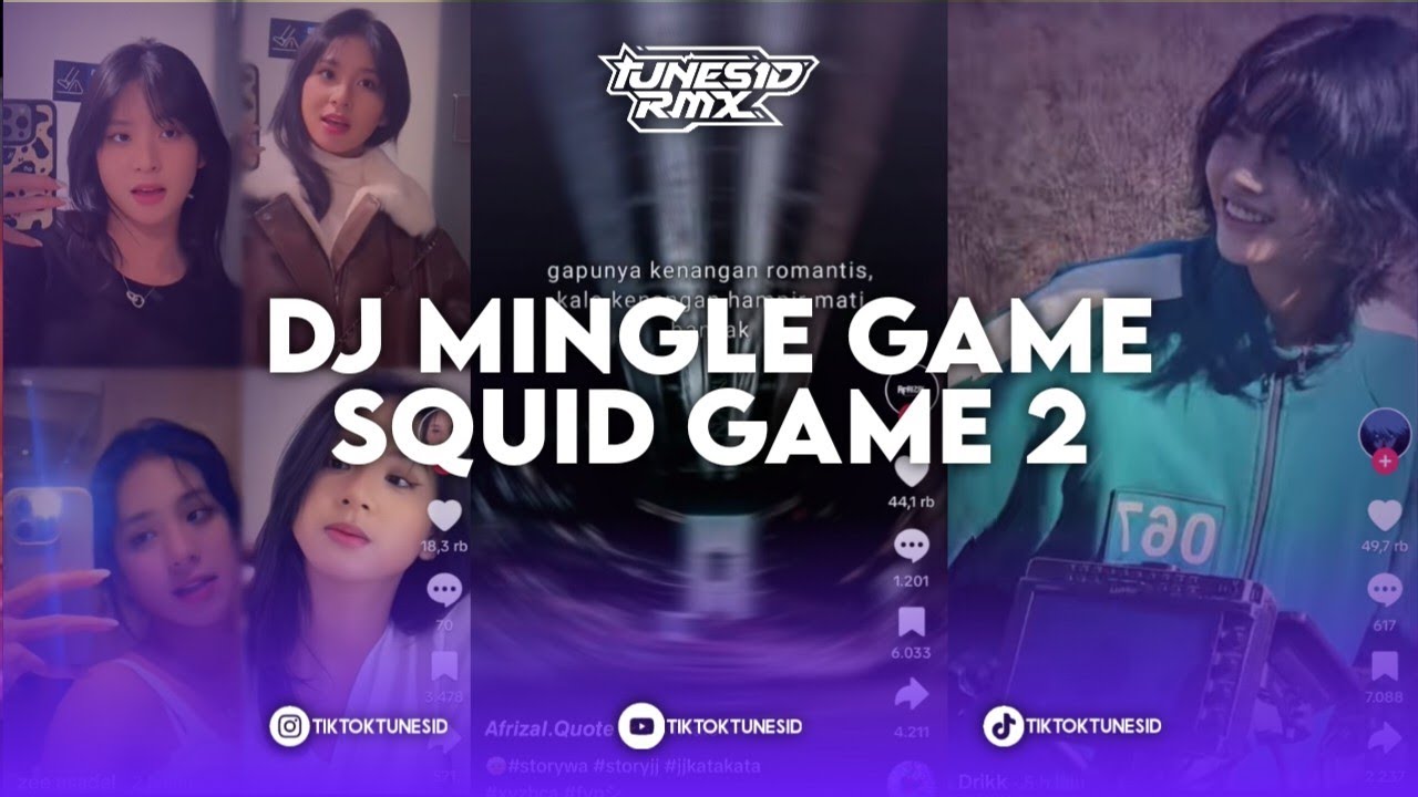 DJ MINGLE GAME SQUID GAME 2 ROUND AND ROUND BOOTLEG REMIX BY TUNES RMX ...