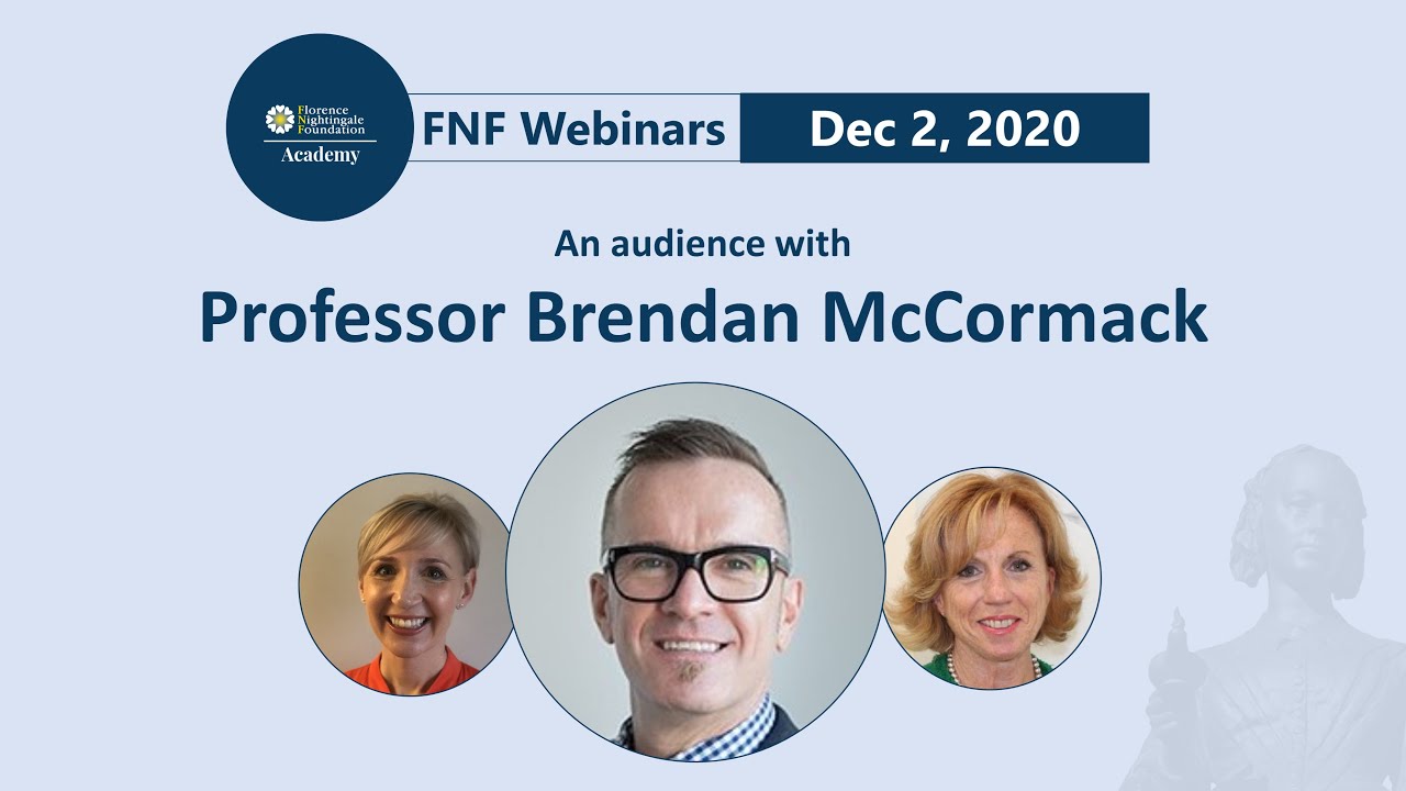 An Audience with Professor Brendan McCormack - YouTube