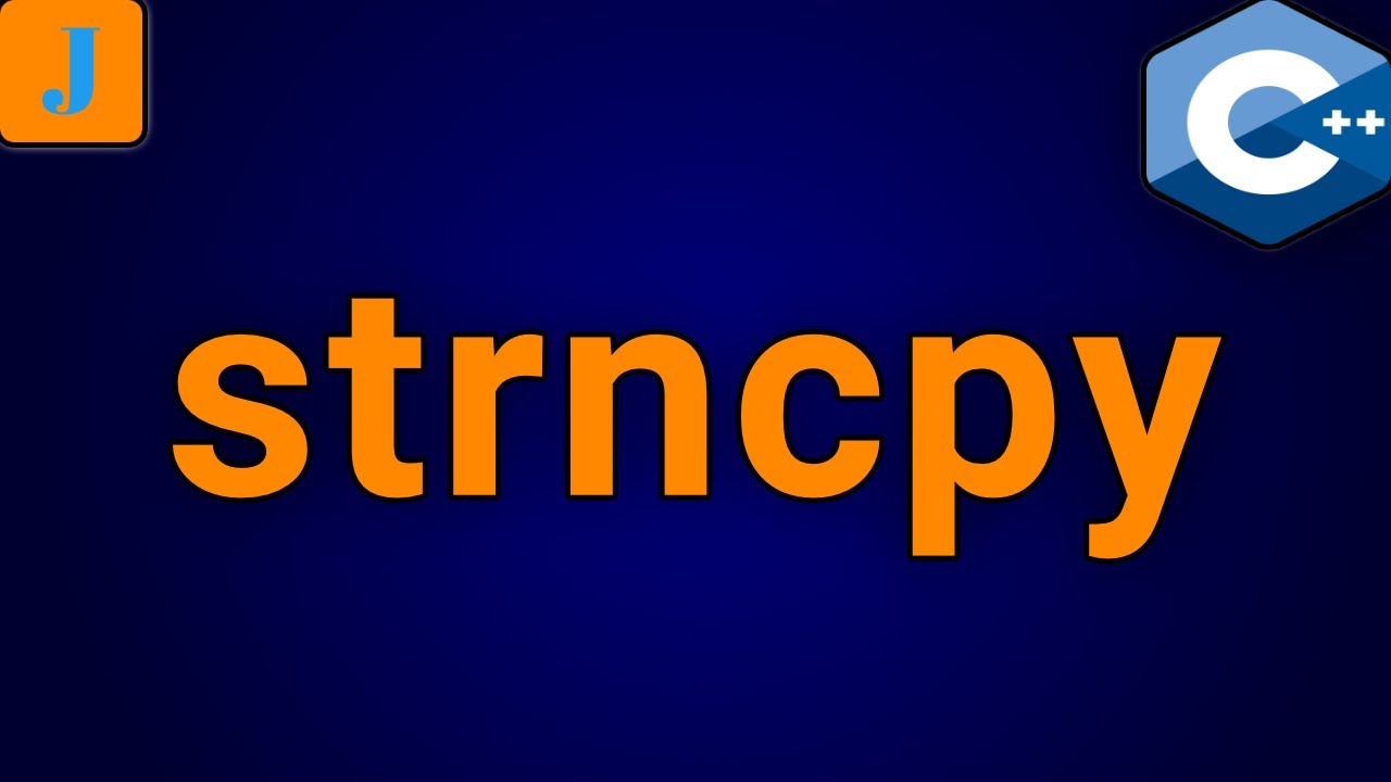 C++ strncpy - YouTube