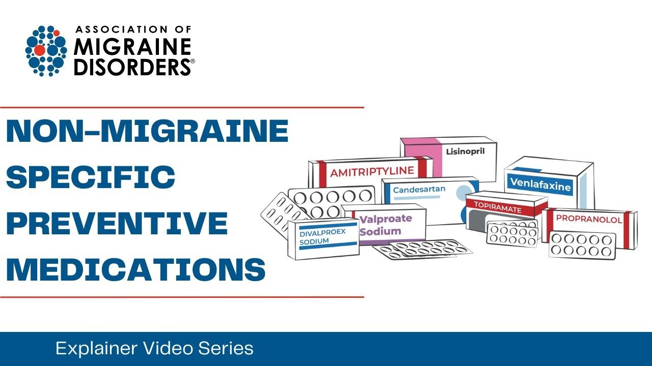 Non-Migraine-Specific Preventive Medications: Chapter 6, Video 4 - YouTube