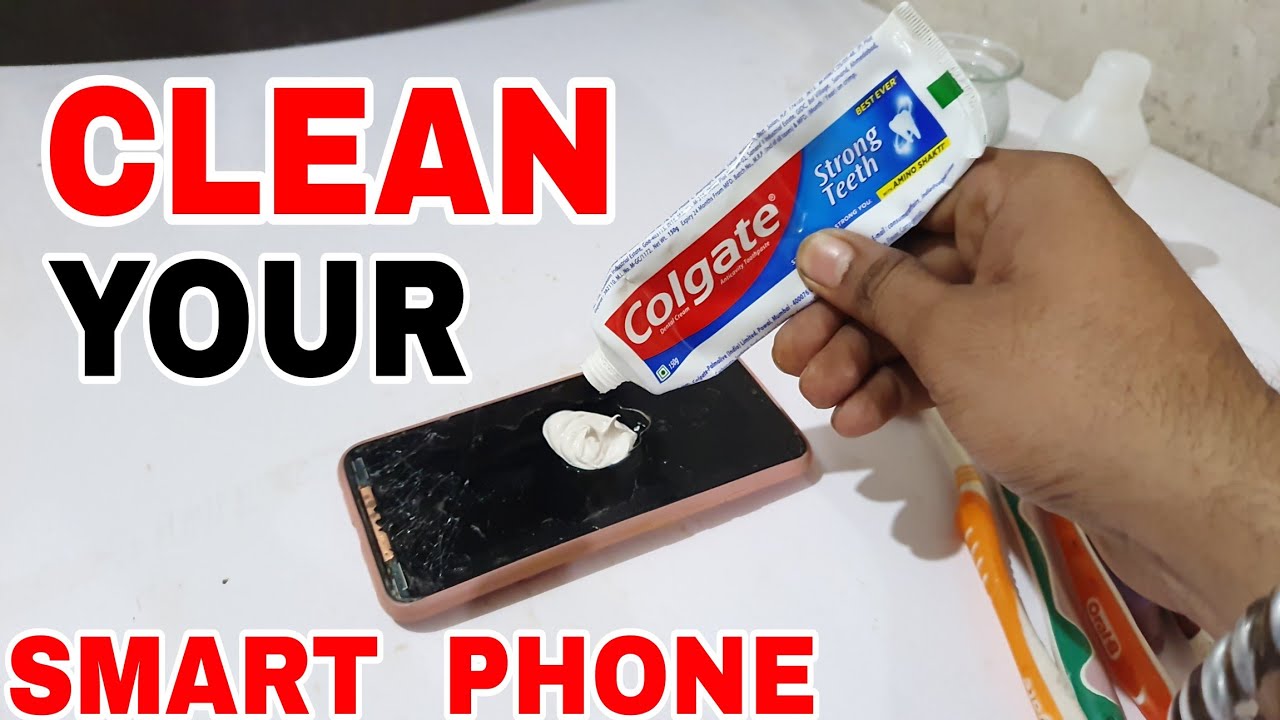 How to clean your phone screen at home. Nikunj Thakar - YouTube