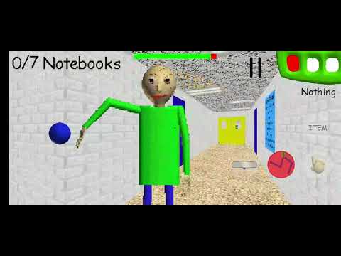 yo jugando baldi's basic in education and learning(parte 3) - YouTube