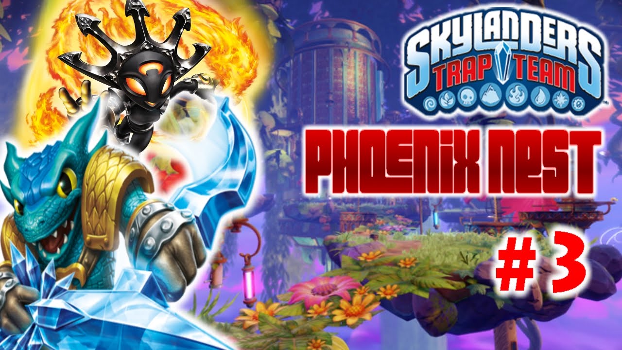 Skylanders: Trap Team -- Brock's Arena Phoenix Nest Part 3 - YouTube