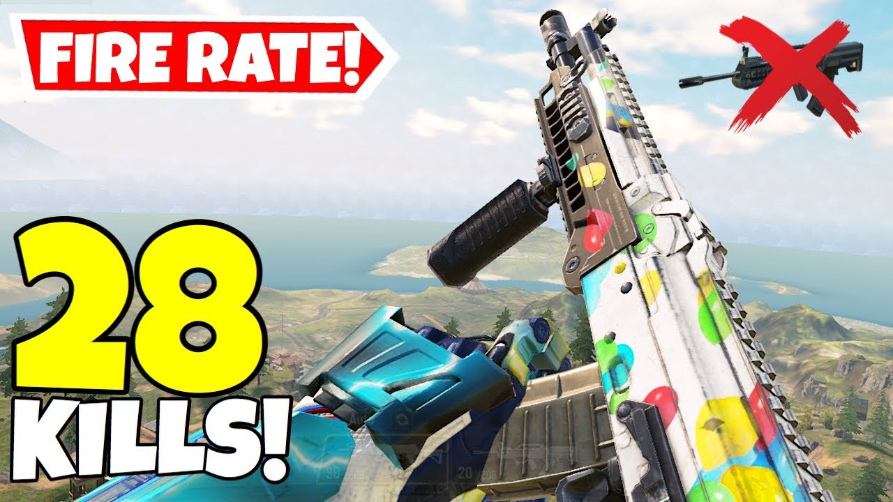 THE NEW BEST FIRE RATE WEAPON IN CALL OF DUTY MOBILE BATTLE ROYALE ...
