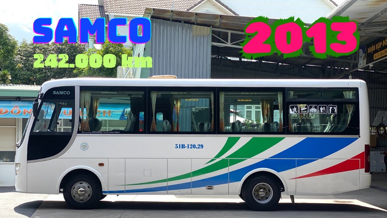 SAMCO 2013 29 CHỖ I LH ÔTÔ 5S : 0912.160.160 - YouTube