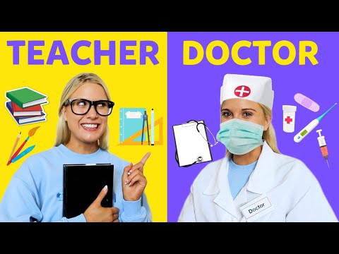 Jobs - Vocabulary for kids | Learning English Words for Kids 0+