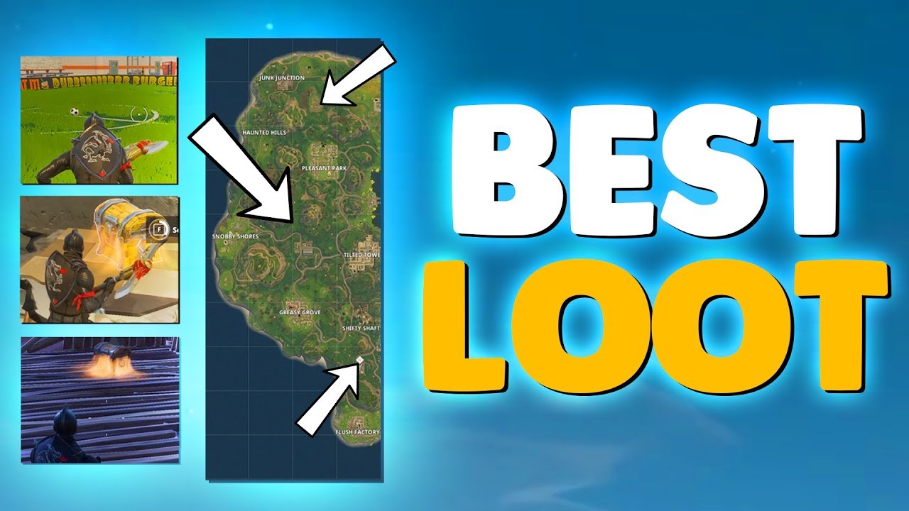5 LEGENDARY NEW MAP LOOT SPOTS | Fortnite Battle Royale - YouTube