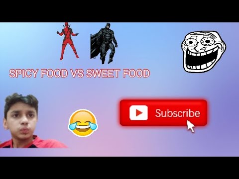 GUESSING THE FOOD CHALLENGE + EATING SWEET FOOD 🍫VS EATING SPICY FOOD 🌶 ...