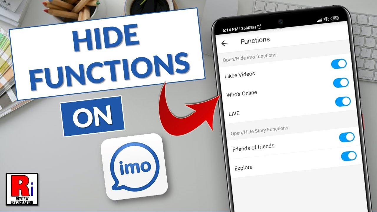 How To Hide The Annoying IMO Functions - YouTube