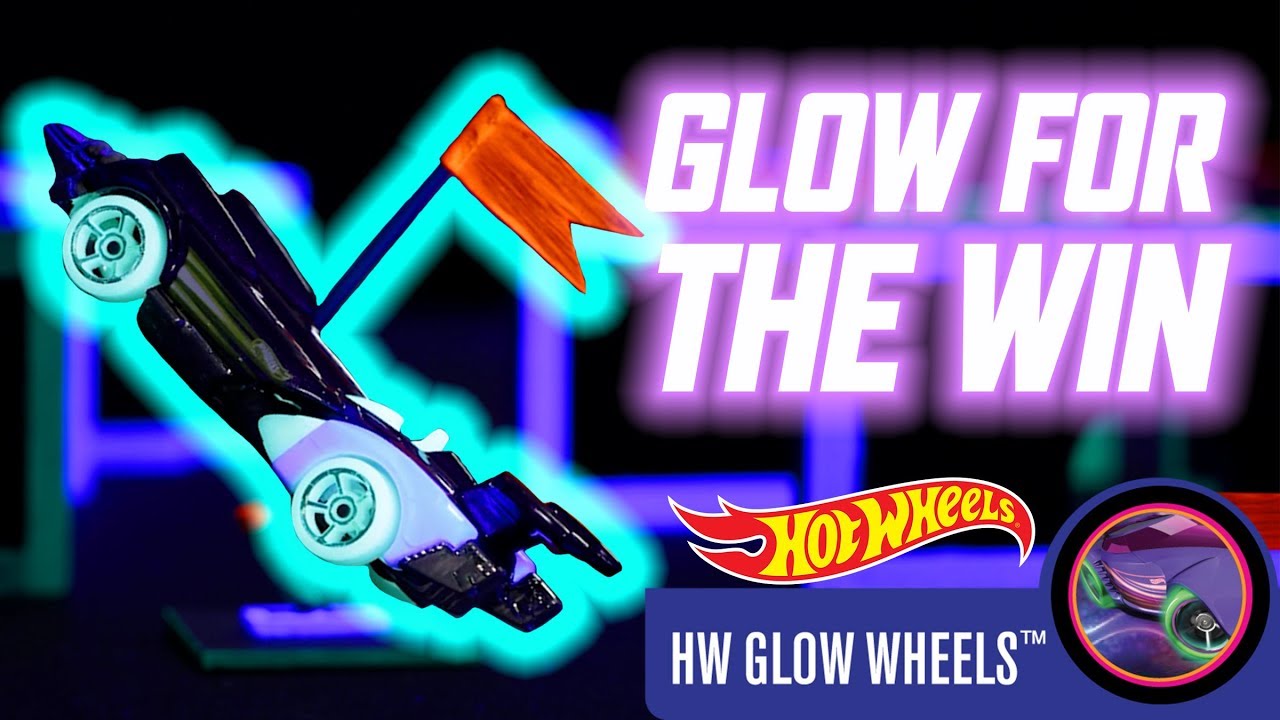 GLOW FOR THE WIN WITH HW GLOW WHEELS™ | @HotWheels - YouTube