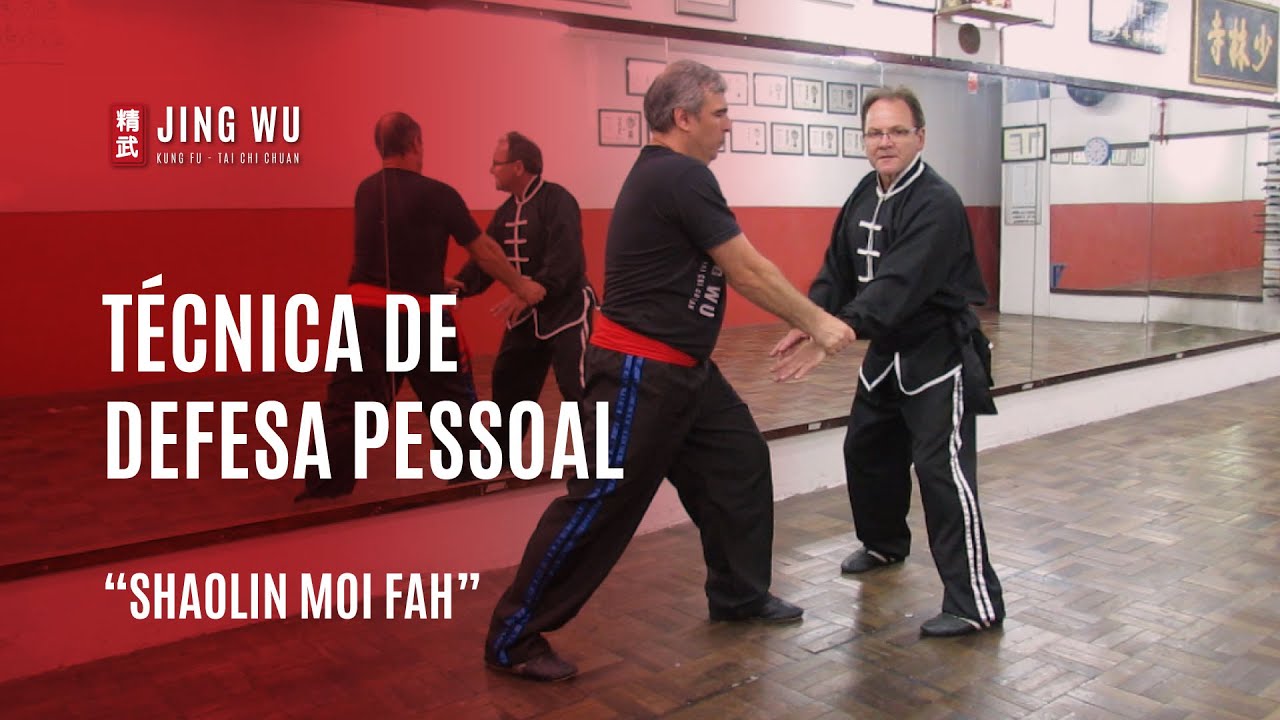 Técnica de defesa pessoal - Shaolin Moi Fah - Kung Fu - YouTube