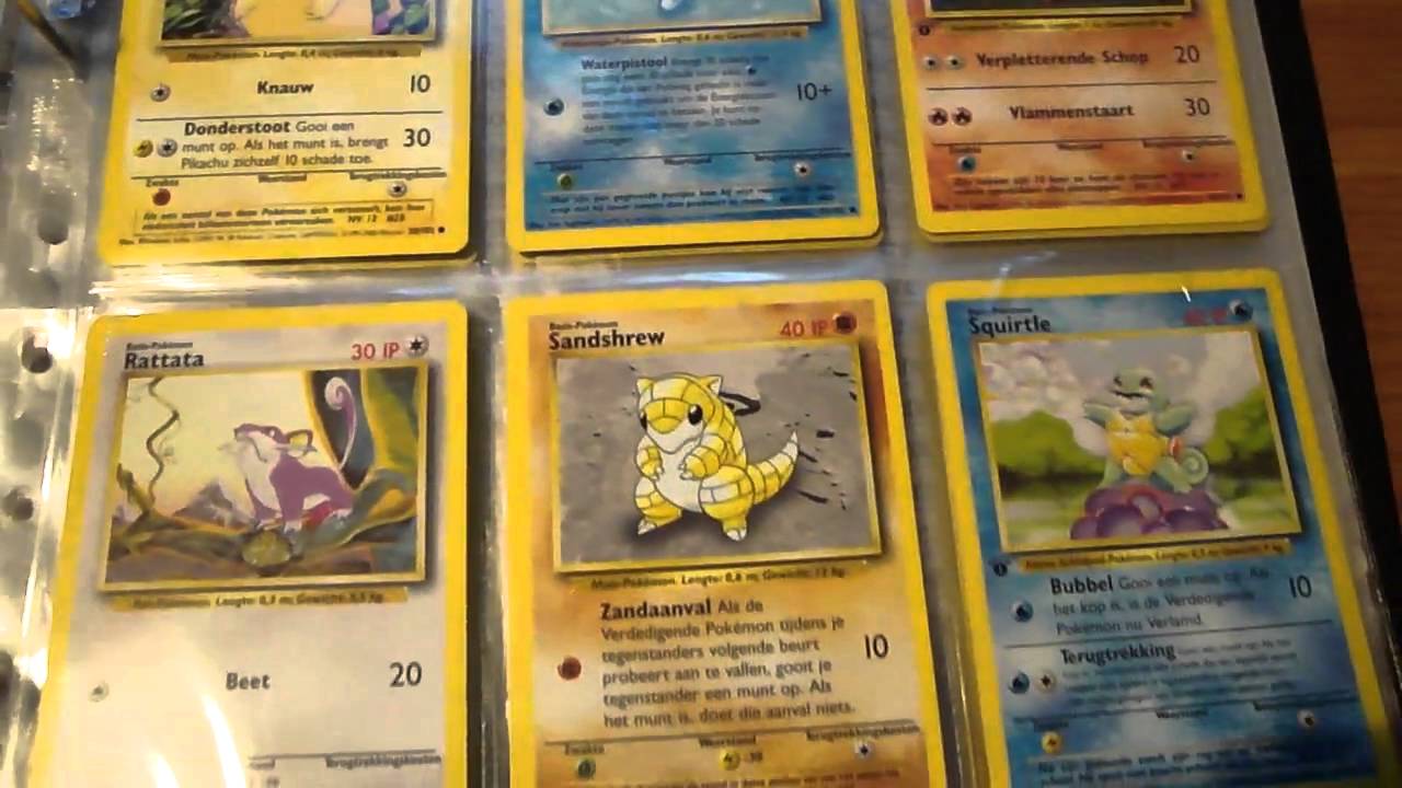 Pokémon Trading Cards - Base Set + Jungle Set - 100% Complete - YouTube