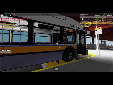 Roblox: BUS MBTA Recorrido un dia normal - YouTube