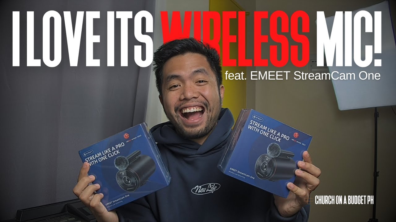 Wireless Mic & Multi-platform Live Stream | EMEET StreamCam One - YouTube