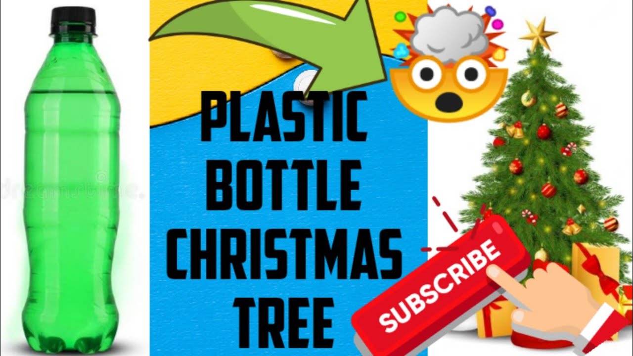DIY : How to make a christmas tree from plastic bottle || Plastic ...