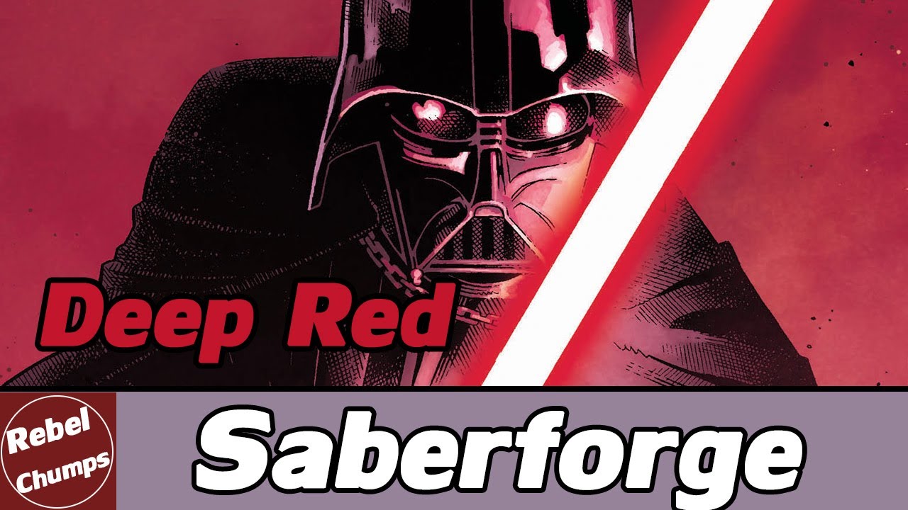 Saberforge Katana - Deep Red LED - YouTube
