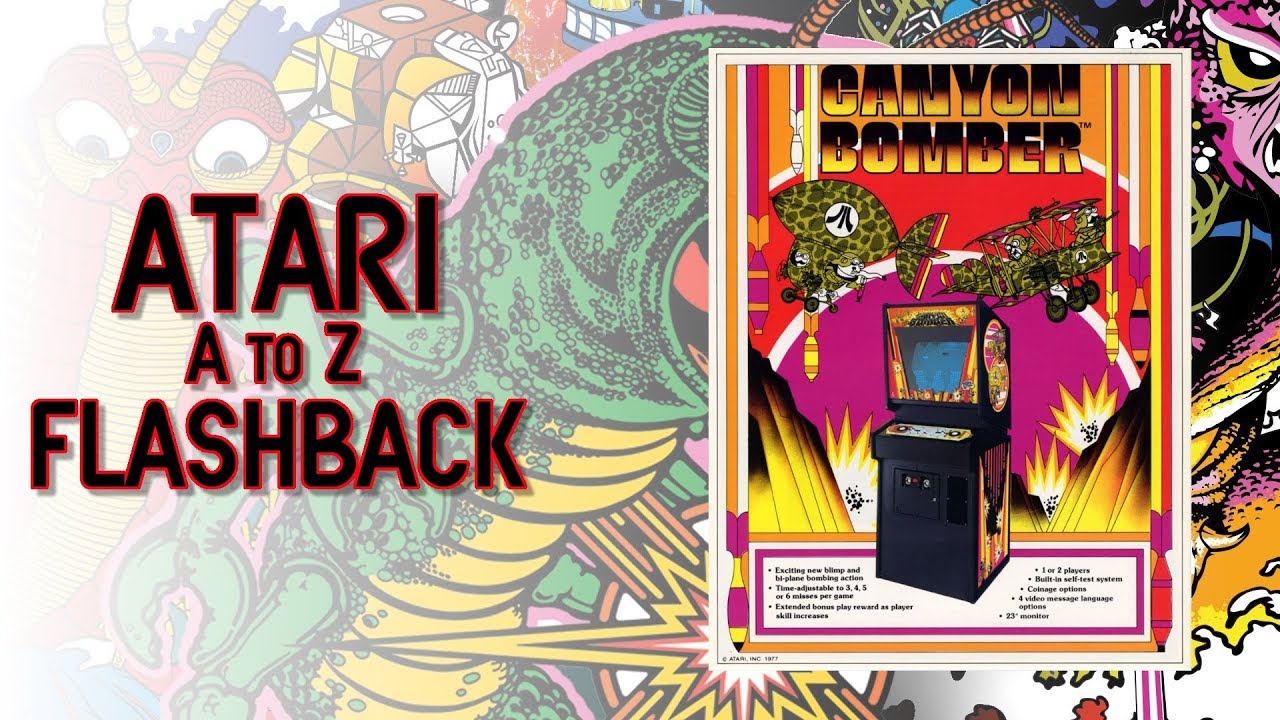 Canyon Bomber for arcade wants to know what that canyon ever did to you ...