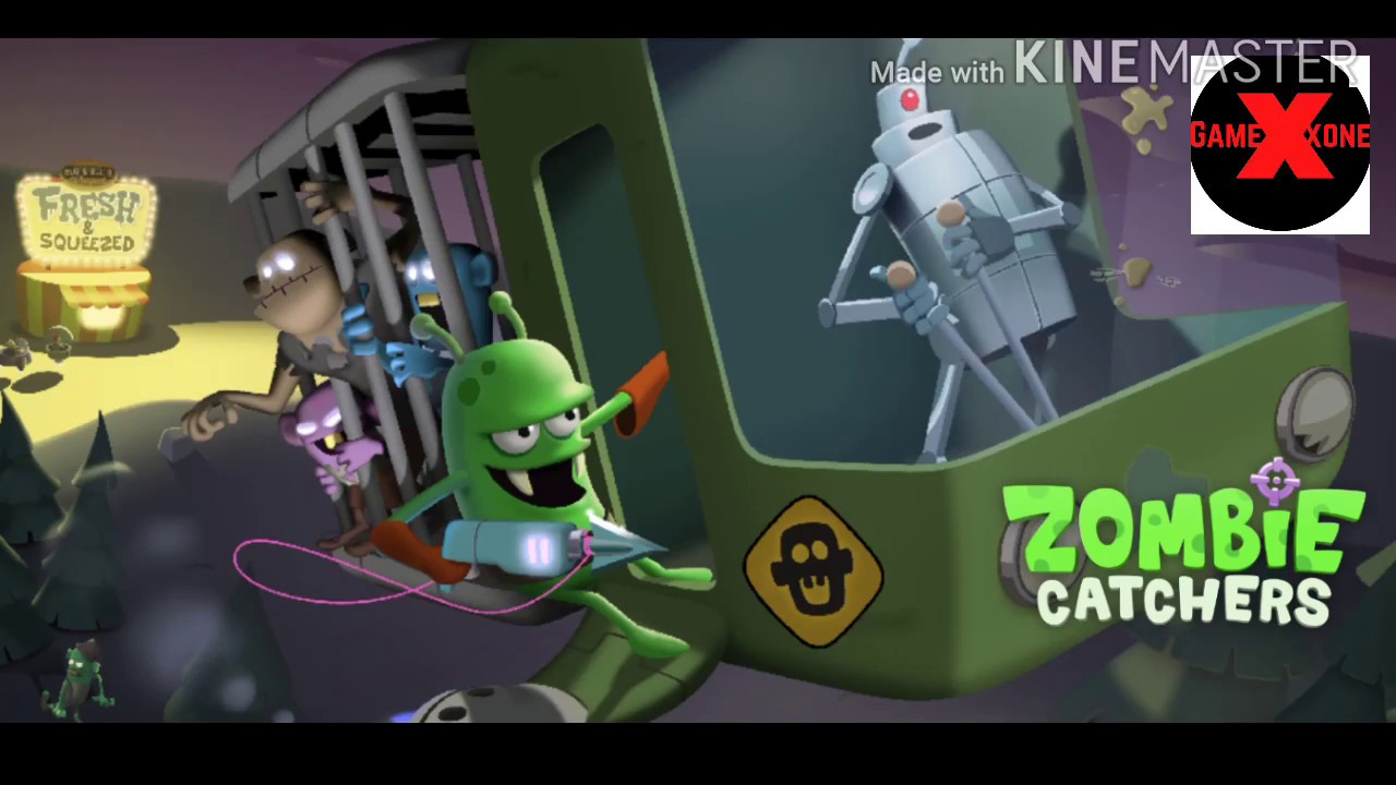 Zombie Catchers || Zombie Game || Make Juices with zombies - YouTube