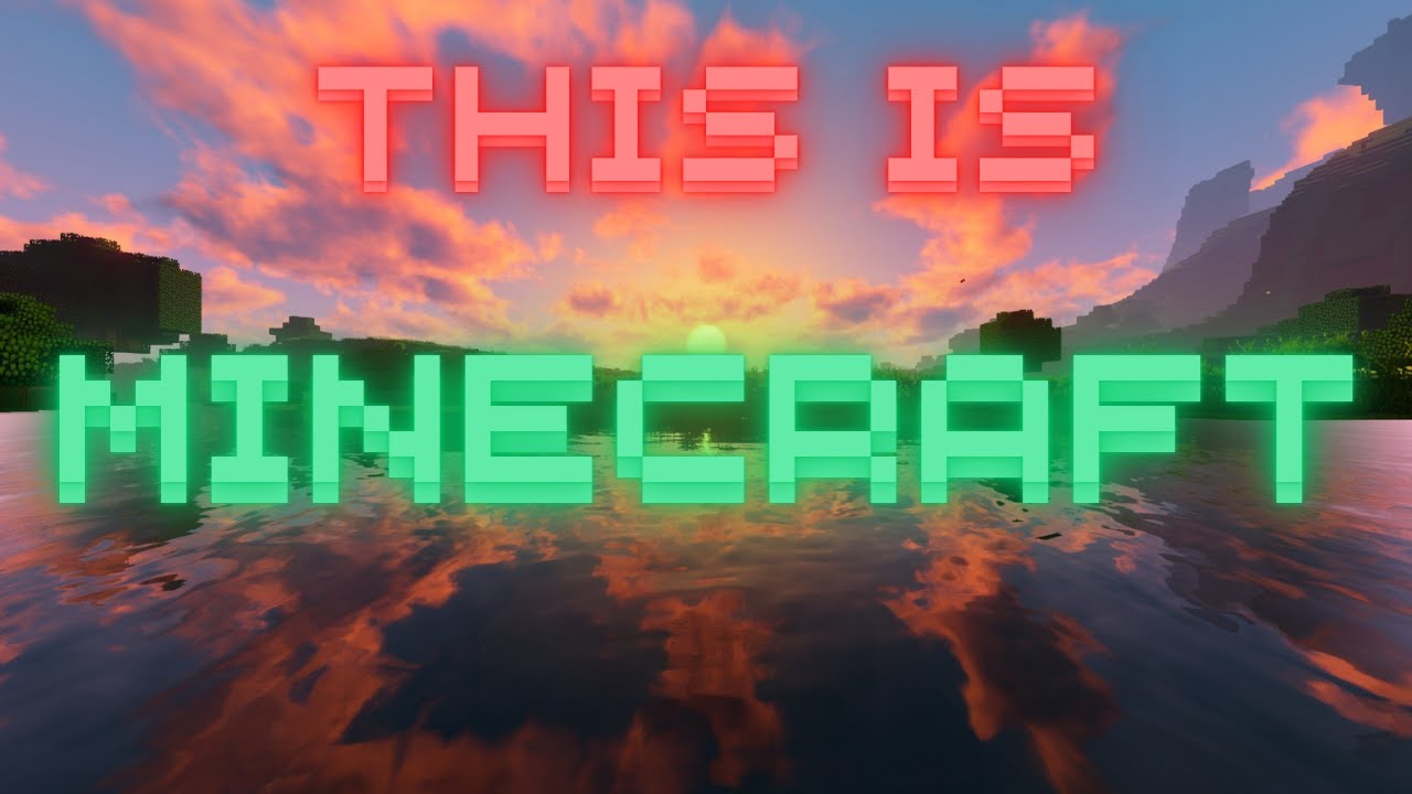 THIS IS MINECRAFT - YouTube