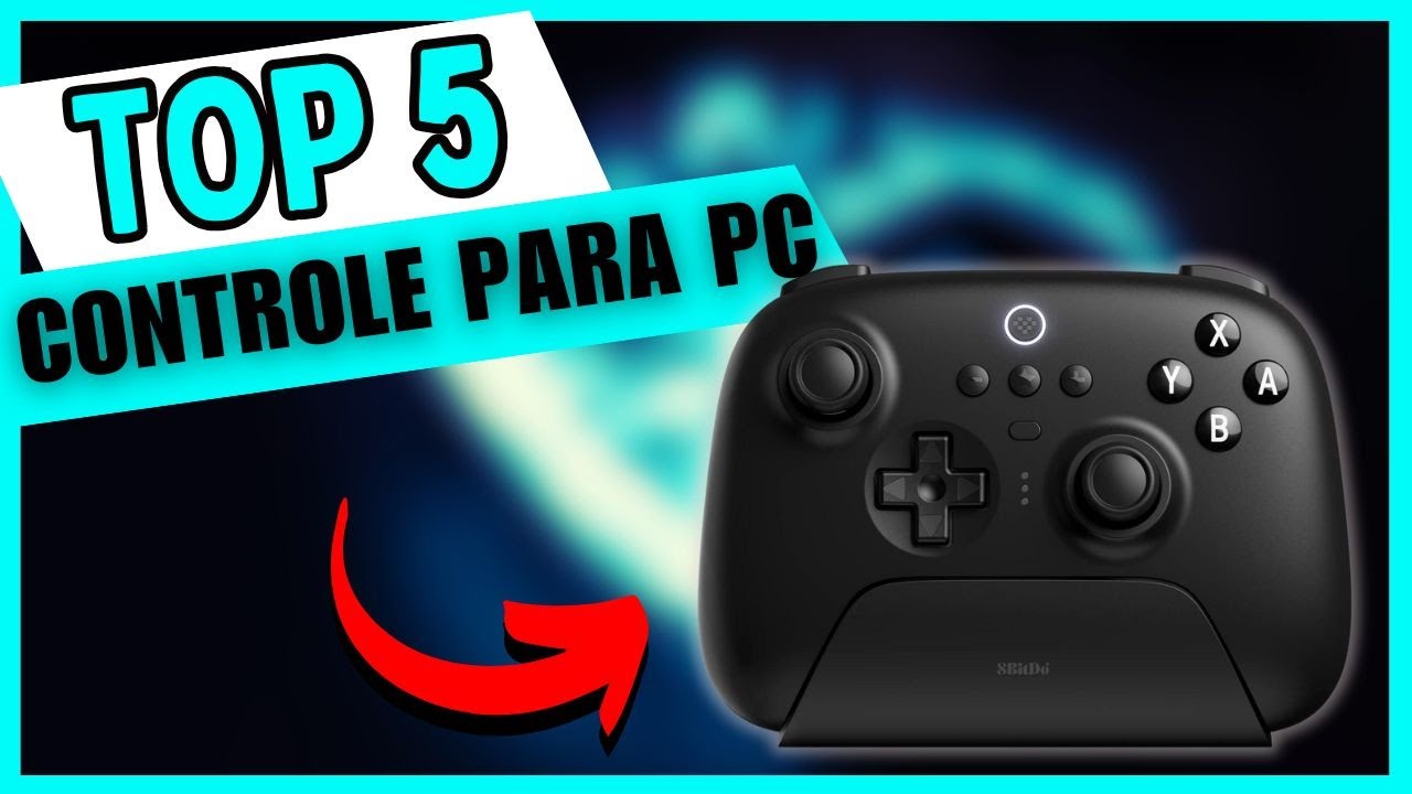 🚀TOP 5 Melhores CONTROLE PARA PC/ JOYSTICK PARA PC - Custo-benefício e ...