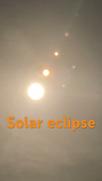 Solar eclipse #solareclipse - YouTube