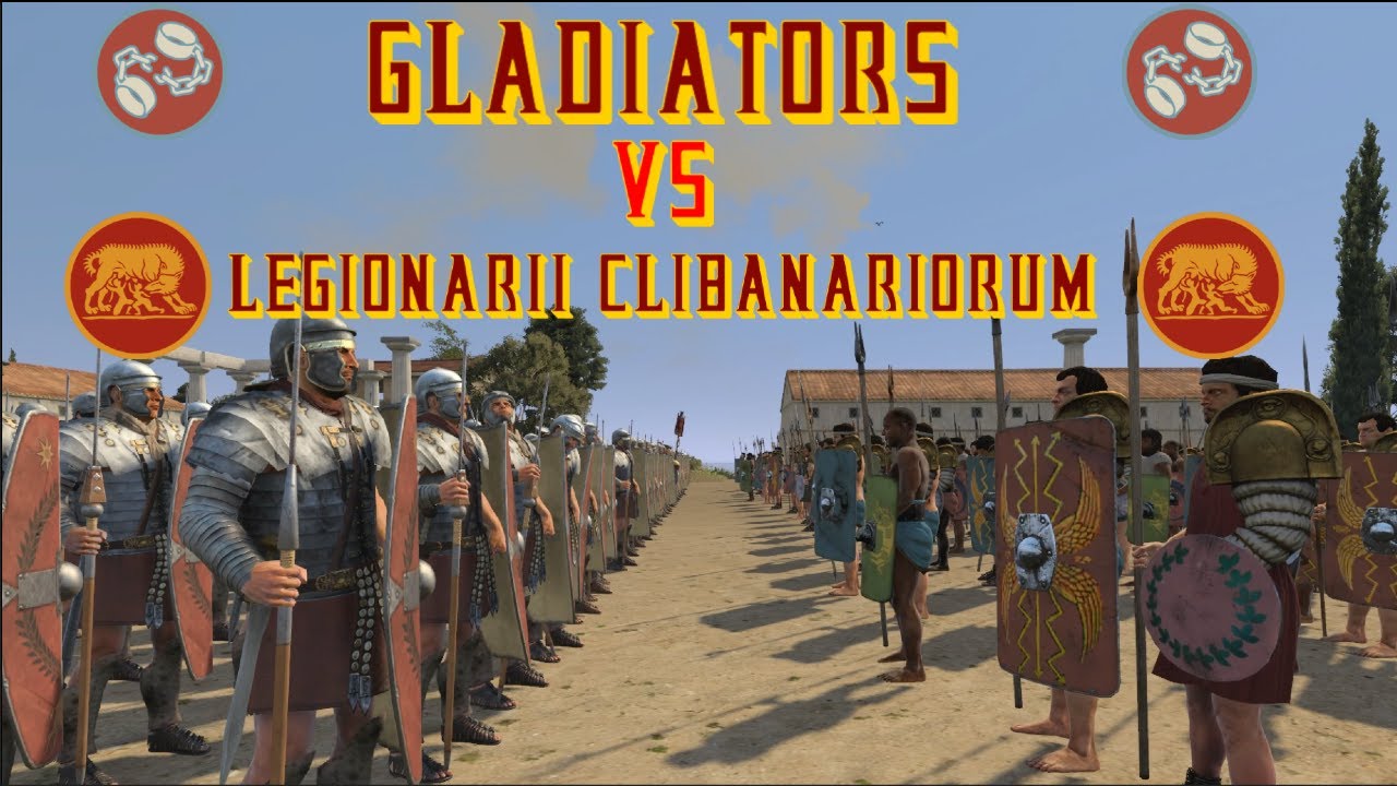 Total War Rome 2: Legionarii Clibanariorum Vs Galdiator Uprising - YouTube