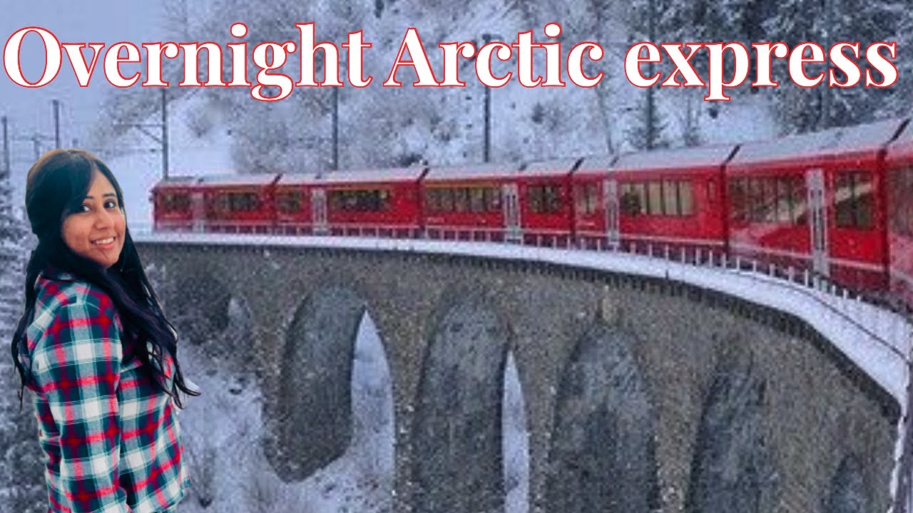 The Arctic express to Santa Claus's village in Rovaniemi FINLAND(north ...