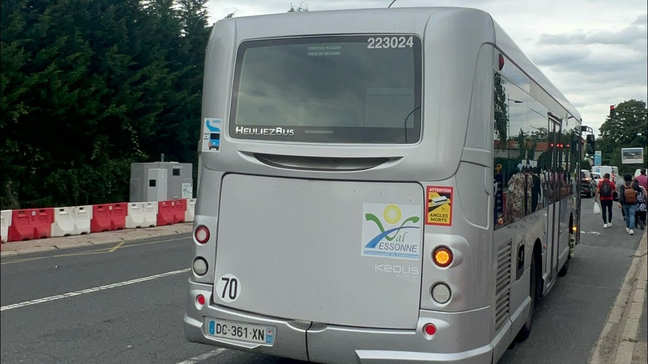 KICKDOWN - Ligne 4309 Heuliez Bus GX127 EEV n*223024 - YouTube