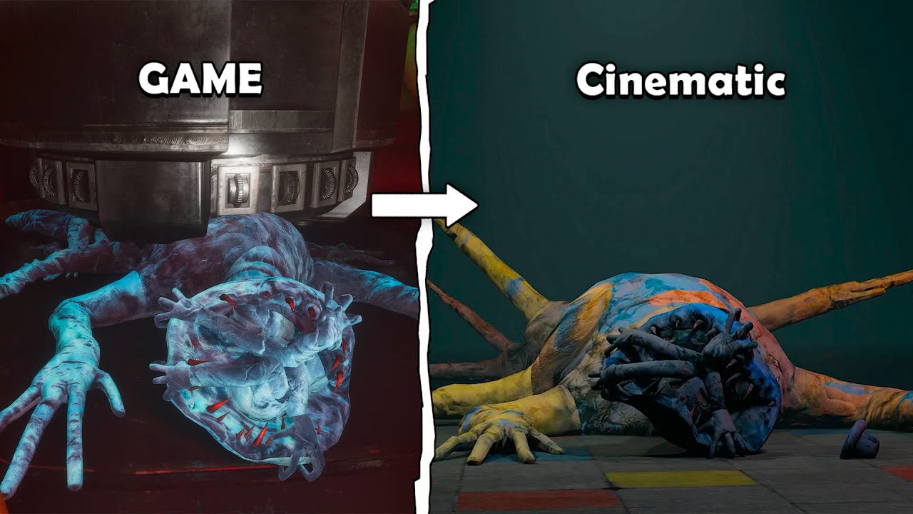 Poppy Playtime 4 - Doey Death Scenes (Game VS Cinematic) - YouTube