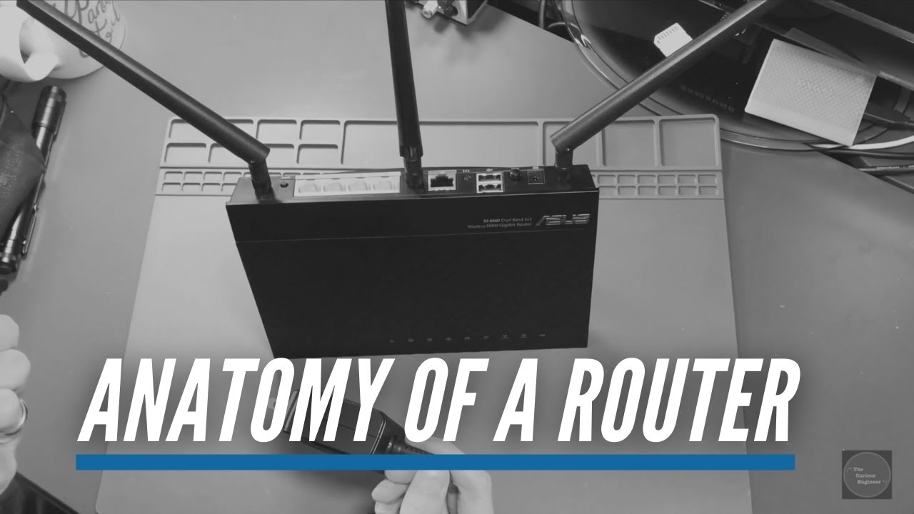 Teardown: Troubleshooting an ASUS RT-N66U Router - YouTube