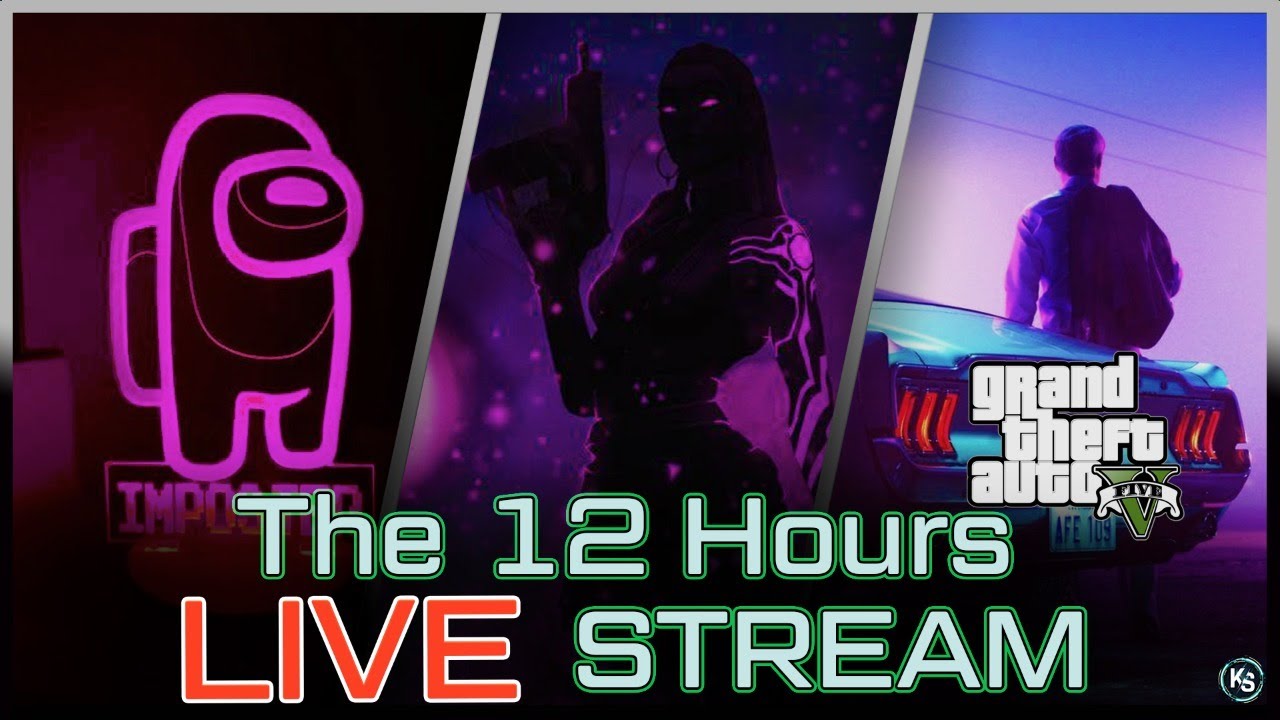 12 Hours Live Stream! | VALORANT, AMONG US, GTA 5 RP | KILLSWITCH - YouTube