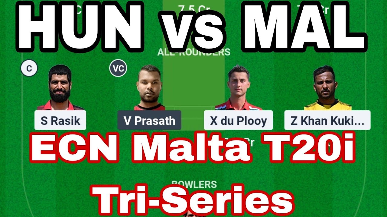 HUN vs MAL Dream11, HUN vs MALDream11, Hungary vs Malta 1ST ECN ...