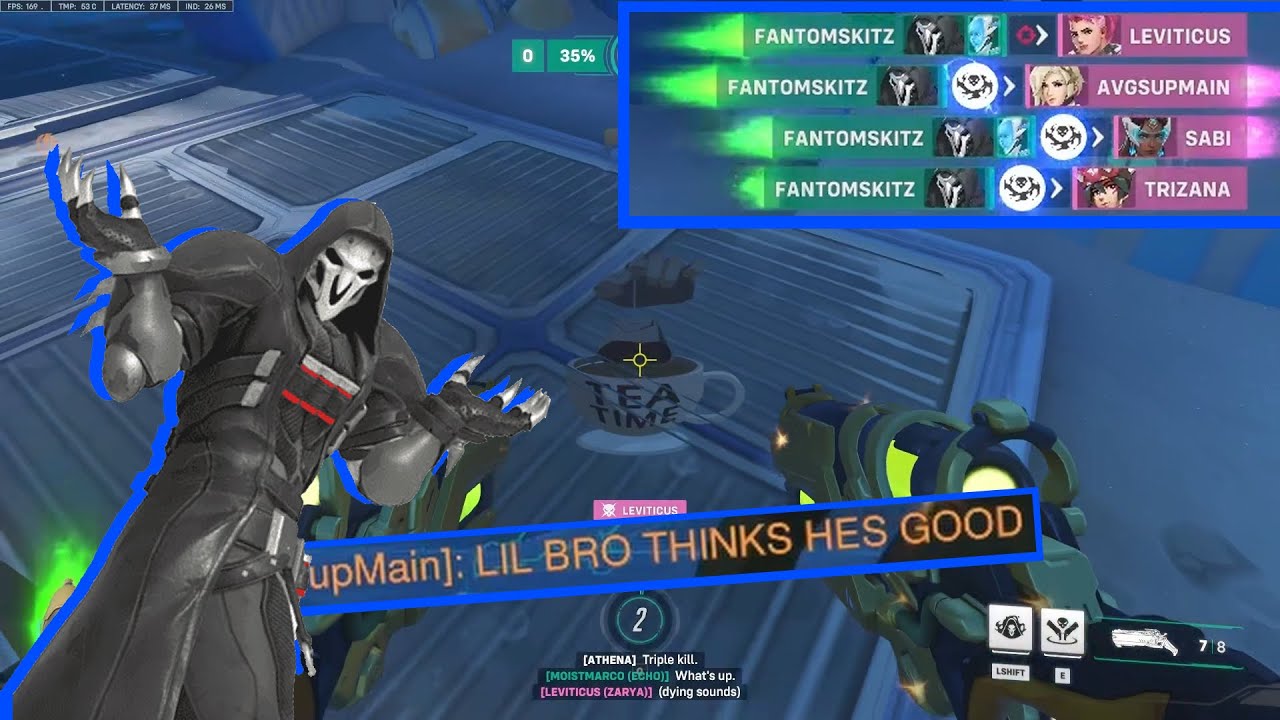 Am I a TOXIC reaper? (yes, a little bit) | Overwatch 2 - YouTube