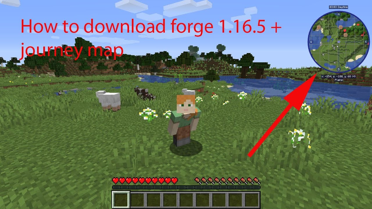 كيفيت تحميل فورج + مود جورني ماب / How to download forge + journey map ...