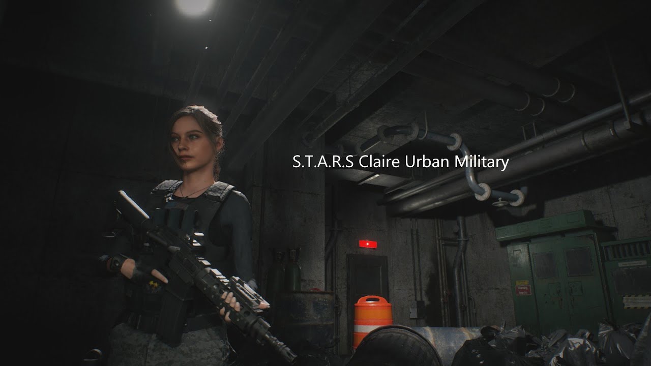 Resident Evil 2 - S.T.A.R.S Claire Urban Military | Mod Showcase | PC ...